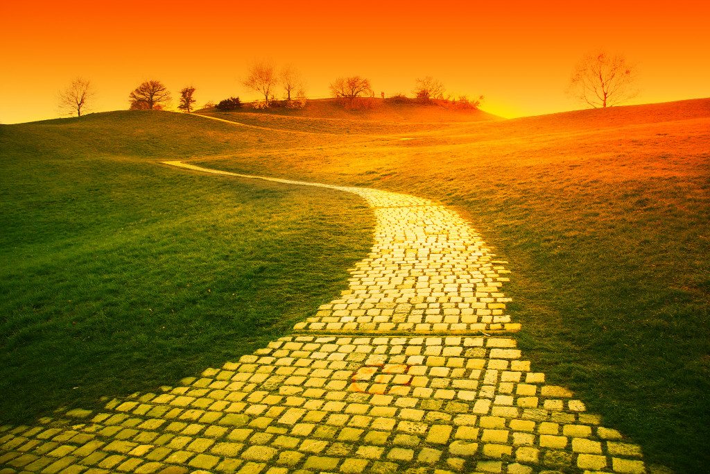 On The Other Side Of The Yellow Brick Road The Two Cities On The Other Side Of The Yellow Brick Road The Two Cities